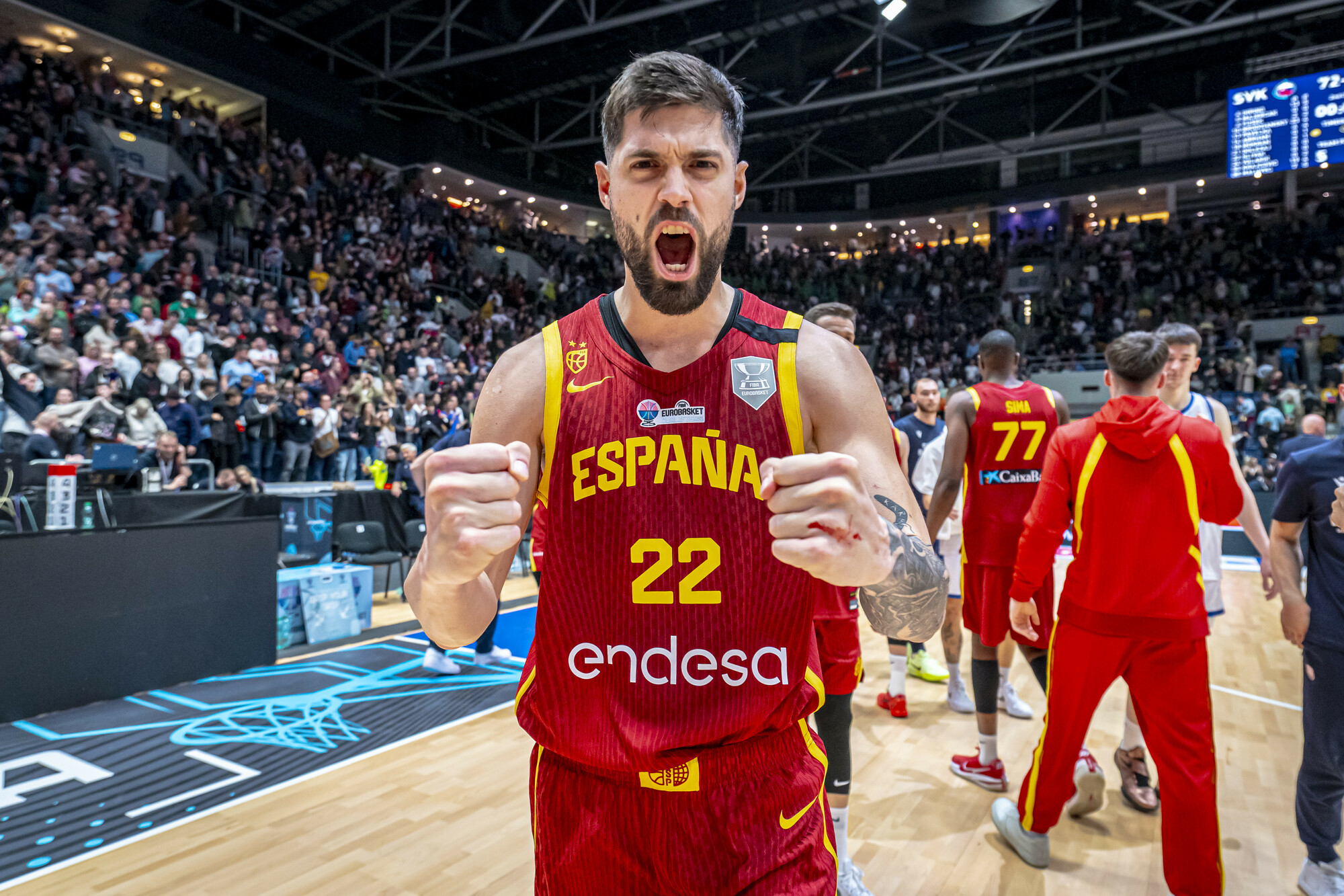 Yusta se viste de héroe y España respira en un histórico final (72-76 ...