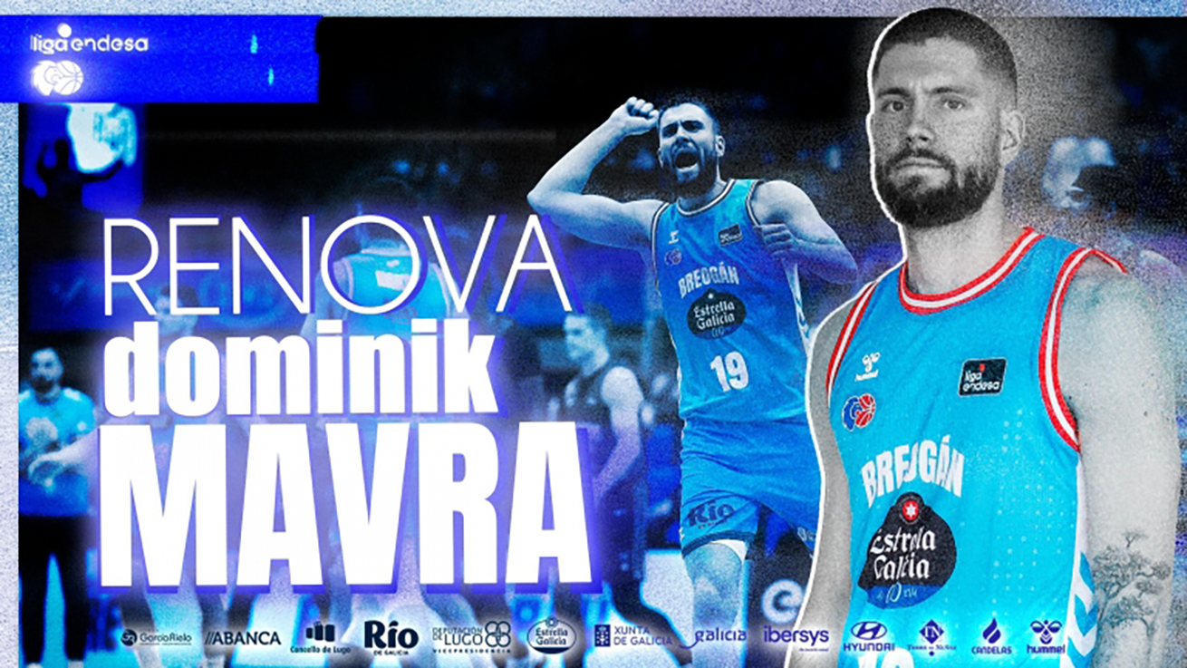 Dominik Mavra renueva con el Río Breogán | acb.com