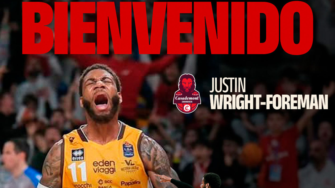 Justin Wright-Foreman, puntos para Casademont Zaragoza | acb.com